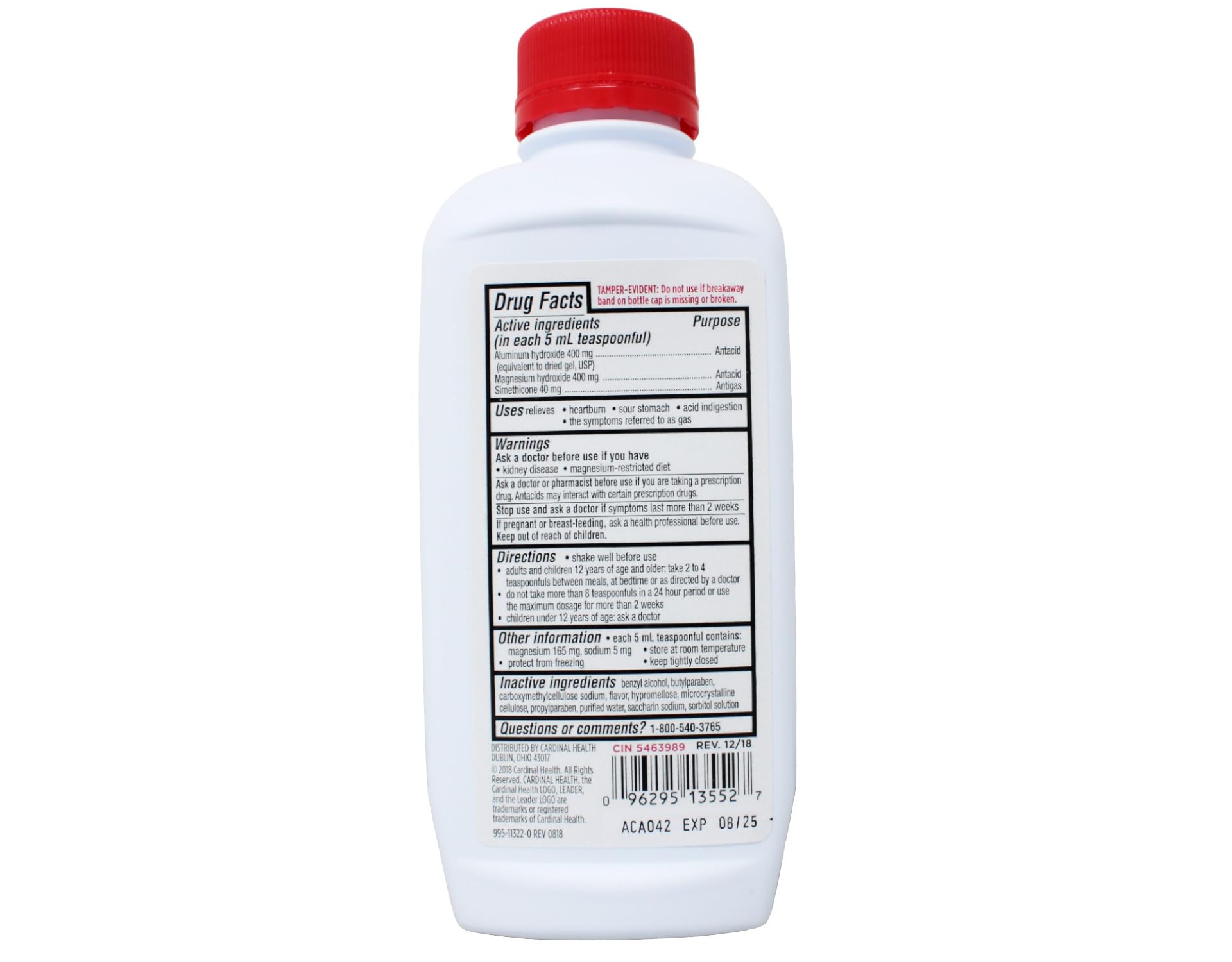 Snapklik.com : Leader Maximum Strength Antacid Liquid