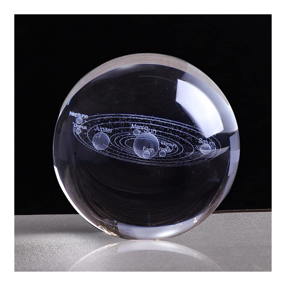 Solar System Glass Ornament