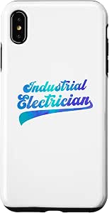 Amazon.com: iPhone XS Max Retro Graphic Electrician Electrical Engineer ...