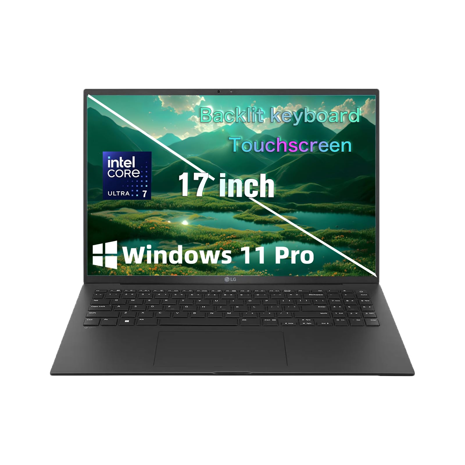 Snapklik.com : LG Gram 17 Touchscreen Laptop Copilot+ PC, Intel Ultra 7 ...