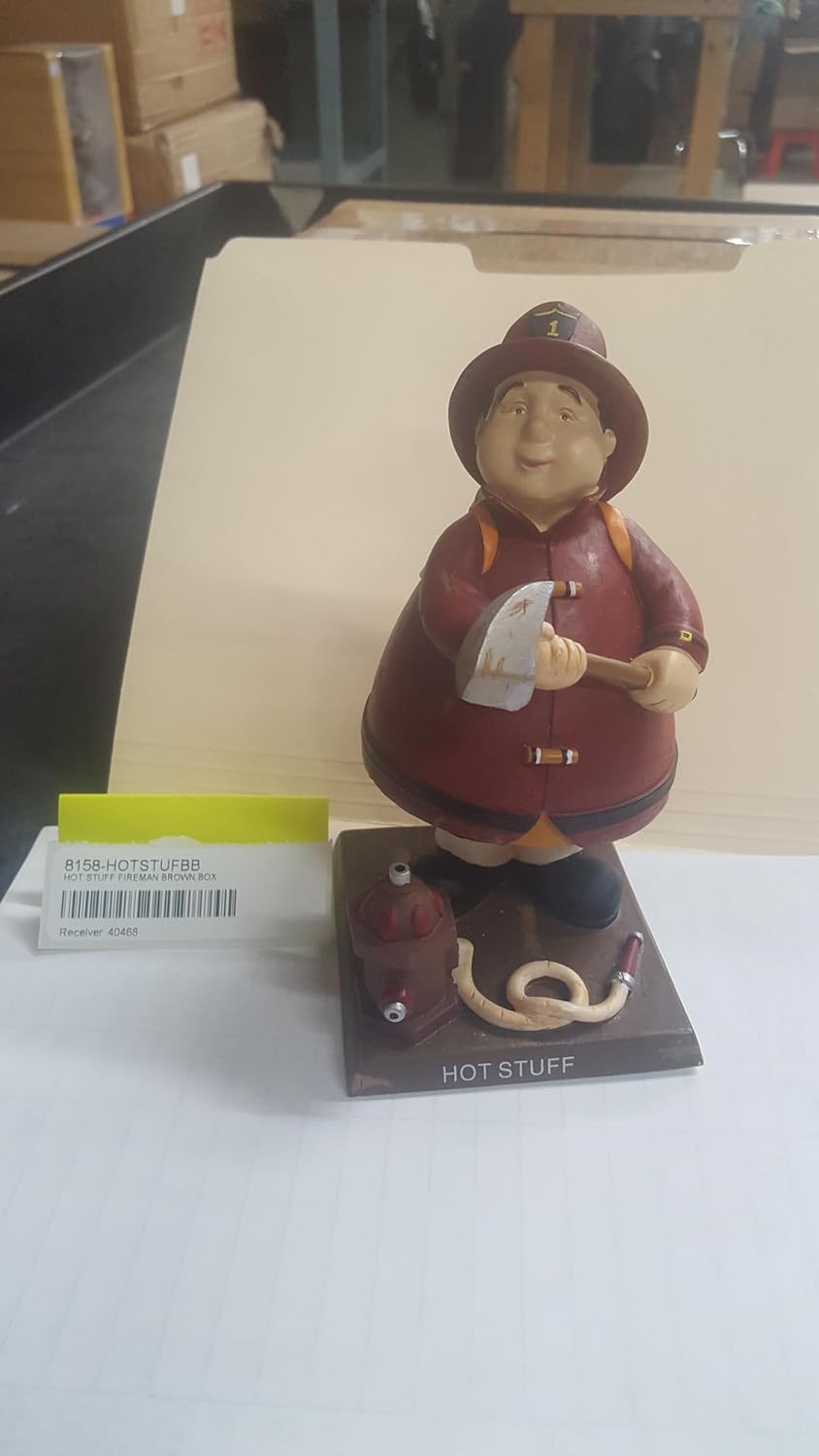 HOT STUFF FIREMAN BROWN BOX Bobblehead at Amazon's Sports Collectibles ...