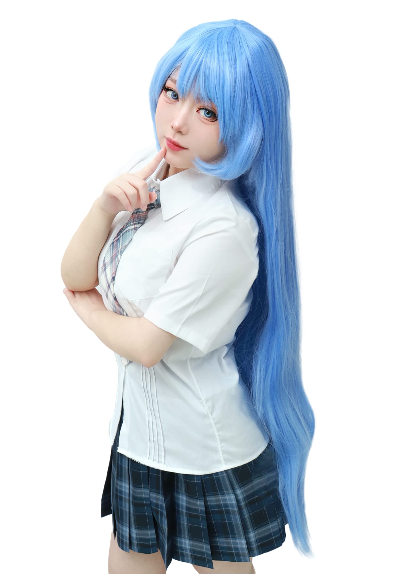 Blue Hair Anime Cosplay