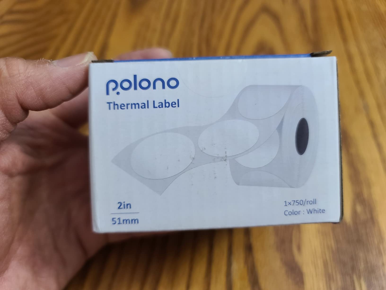 $2/mo - Finance POLONO Genuine 2" Green Circle Thermal Sticker Labels ...