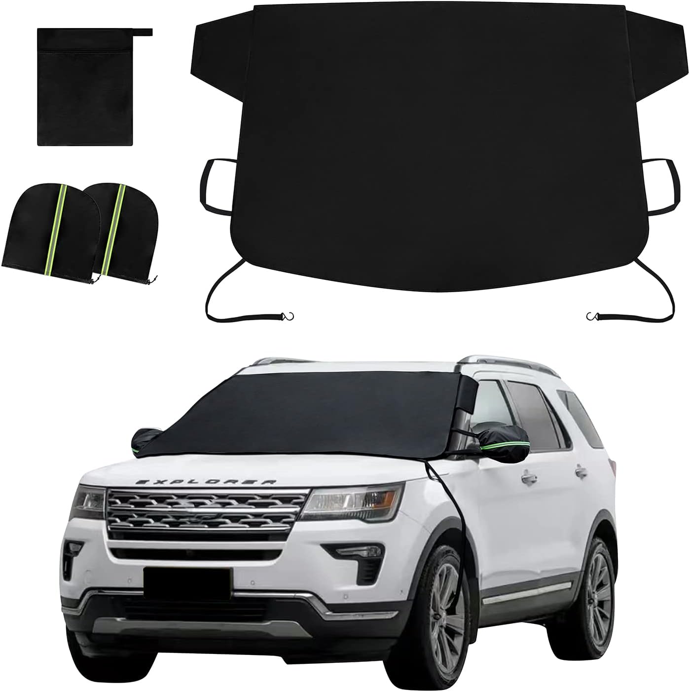Amazon.com: COFSODI 142-inch Car Windshield Exterior Ice and Snow Cover ...