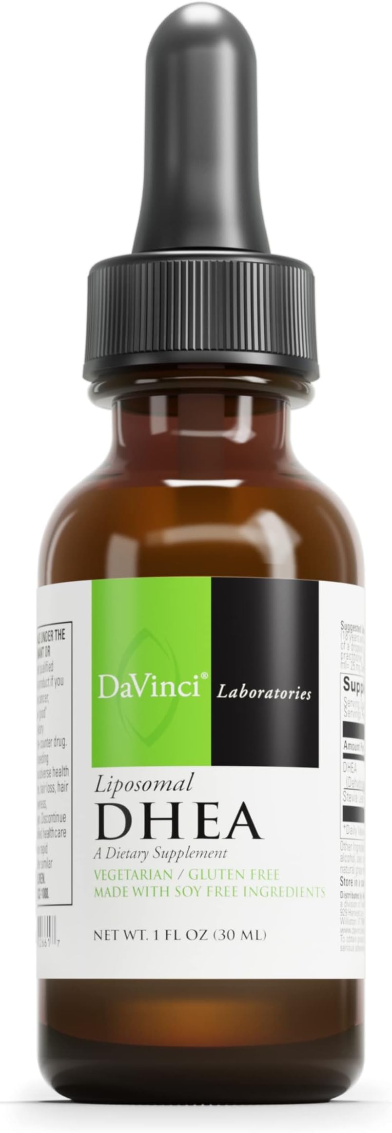 Amazon.com: DAVINCI Labs Liposomal DHEA - Liquid Dietary Supplement to ...
