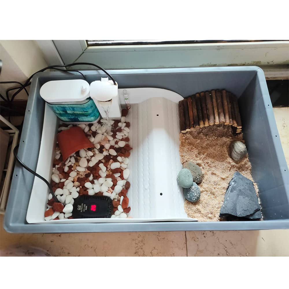 Snapklik.com : Flushbay Reptile Habitat Decor Hideouts Basking Platform ...