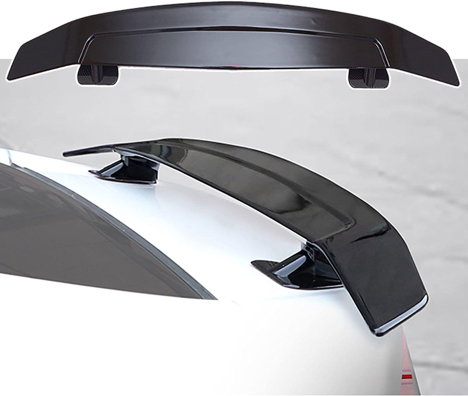 HEWXWX Car Spoiler Universal, For Mostly Sedan Car -133cm, Unversal GT ...