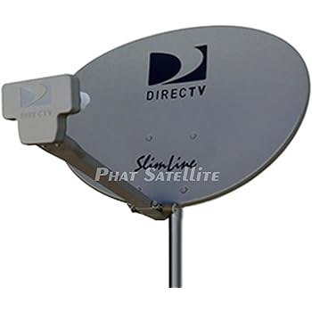 Amazon.com: DIRECTV Five LNB Ka/Ku Slim Line Dish Antenna w/ Long and ...