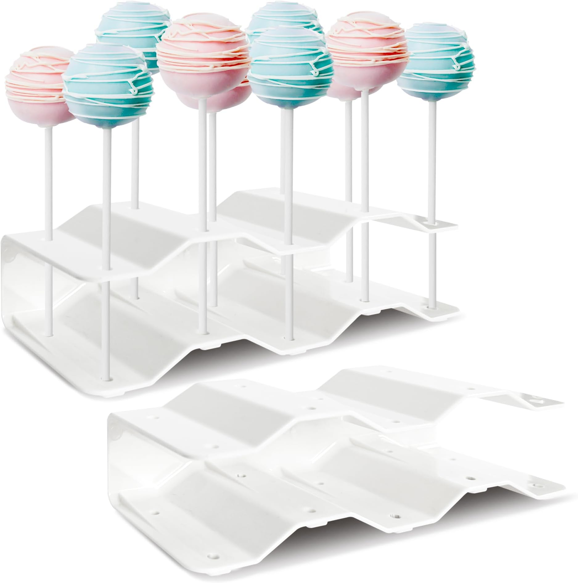Amazon.com | Wilton Slanted Pops Stand,White: Cake Stands