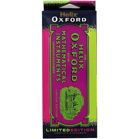 Amazon.com: Oxford Helix Maths Set with Storage Tin : Office Products