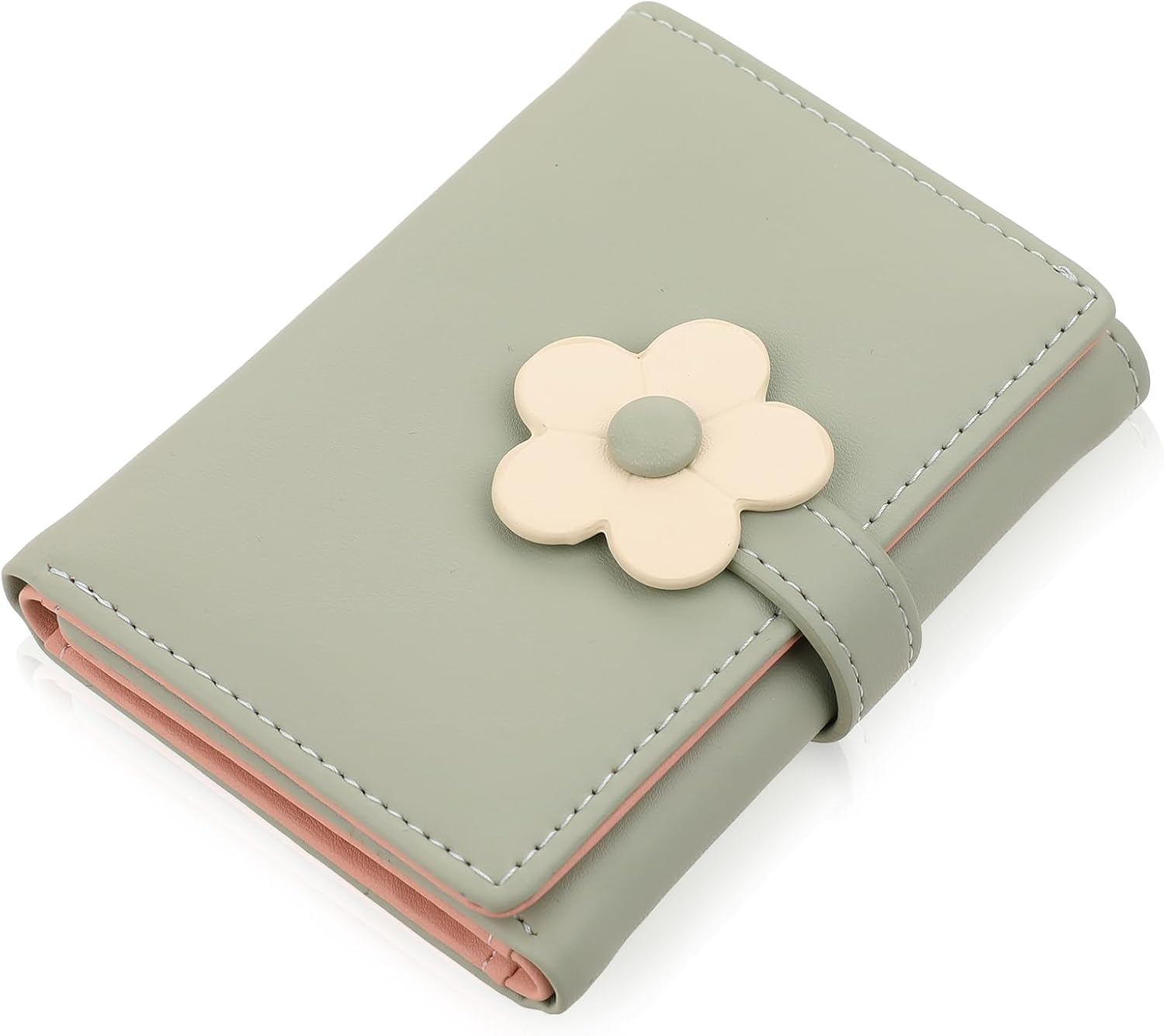 Amazon.com: ZEYIYER Cute Wallets for Teen Girls, PU Leather Tri-Folded ...