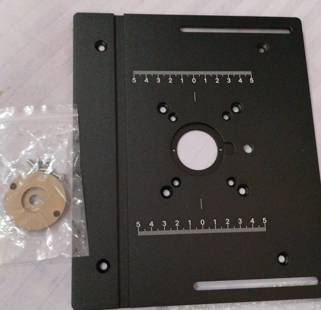 Router Table Insert Plate Heavy Duty Woodworking Router Table Mounting ...