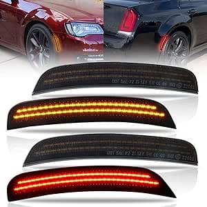 Amazon.com: OFFKAT Front & Rear Fender LED Side Marker Lights for ...
