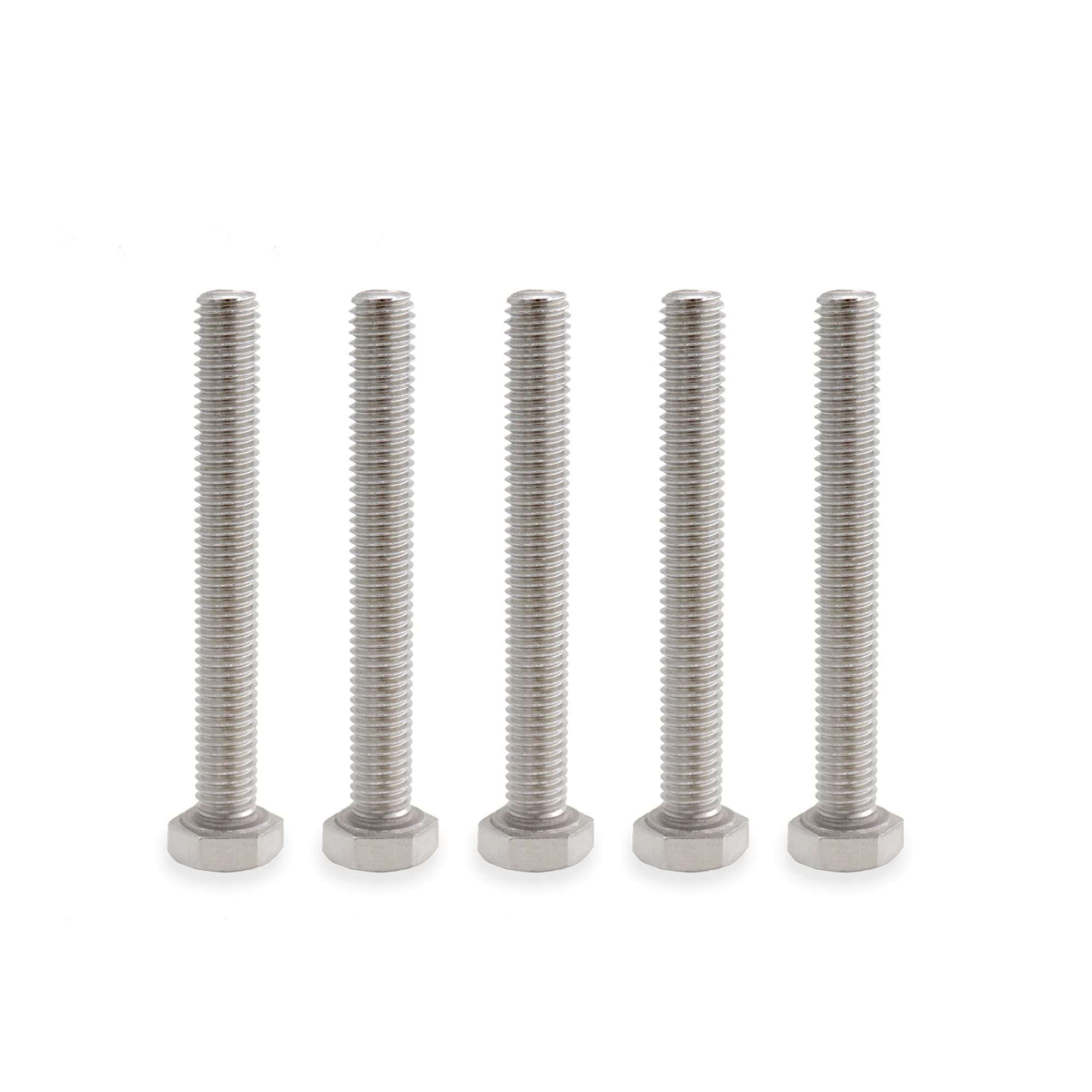Snapklik.com : M8 Hex Head Bolt Screw, M8-1.25 X 65mm Stainless Steel ...