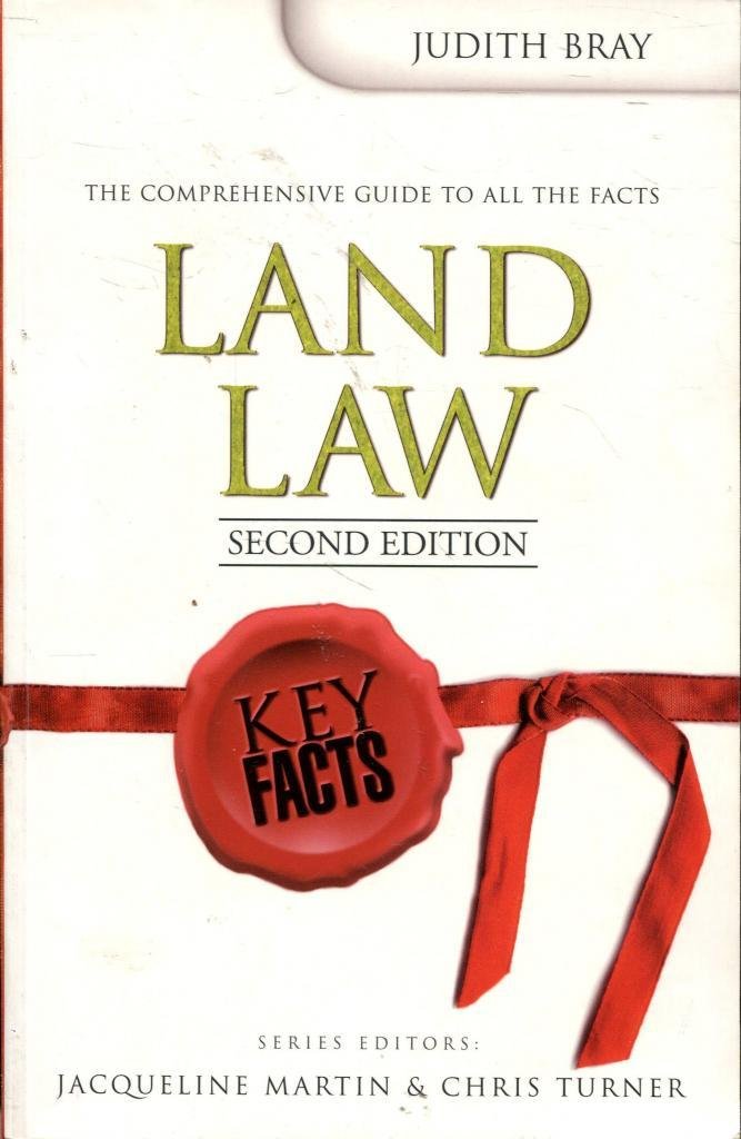 Key Facts: Land Law 2nd Edition: Bray, Judith: 9780340815632: Amazon ...