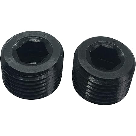 Amazon.com: Aluminum 1" NPT Male Thread Allen Head Socket Pipe Plug Hex ...