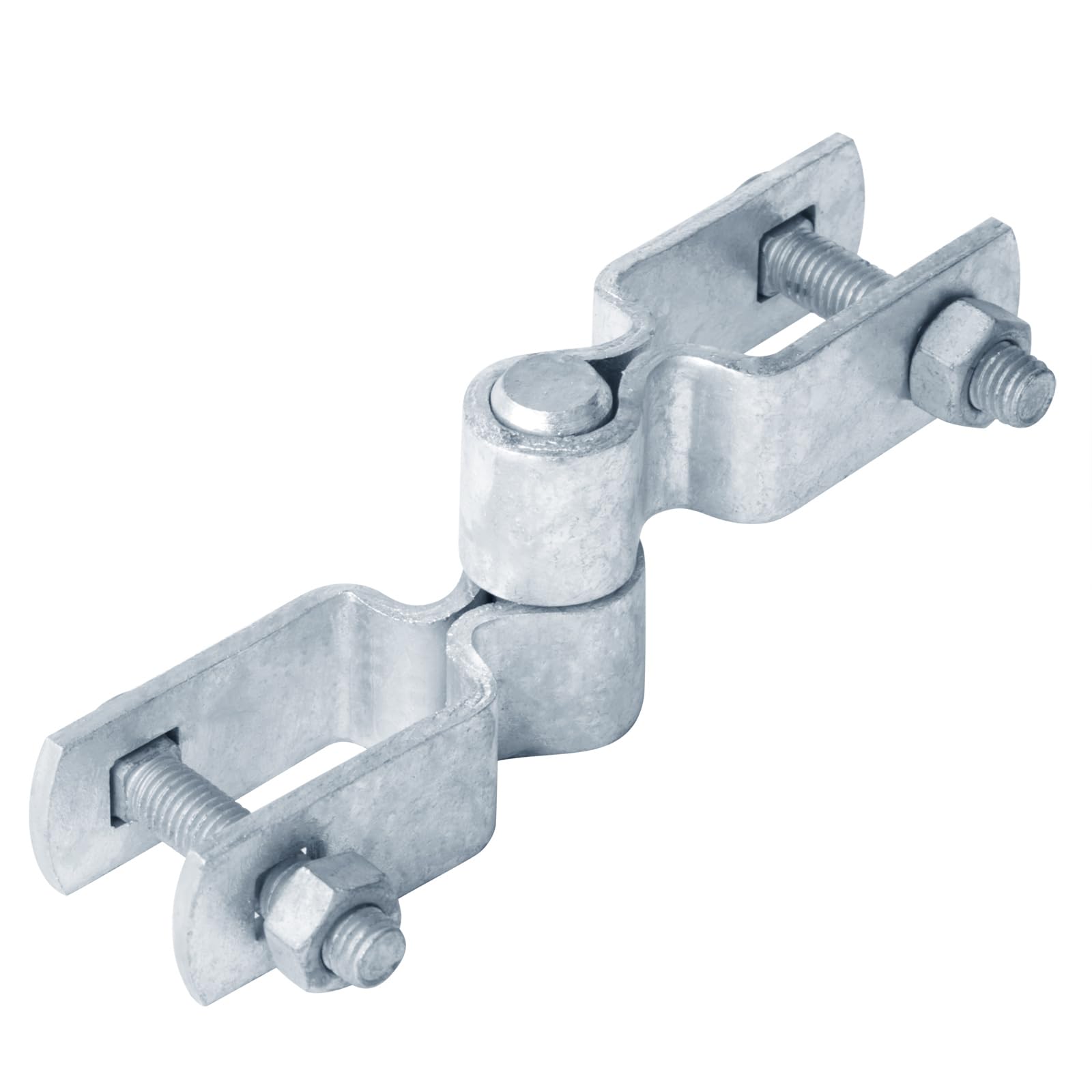 Snapklik.com : 4 Pairs 1" X 1" X 5/8" Square Chain Link Fence Gate ...