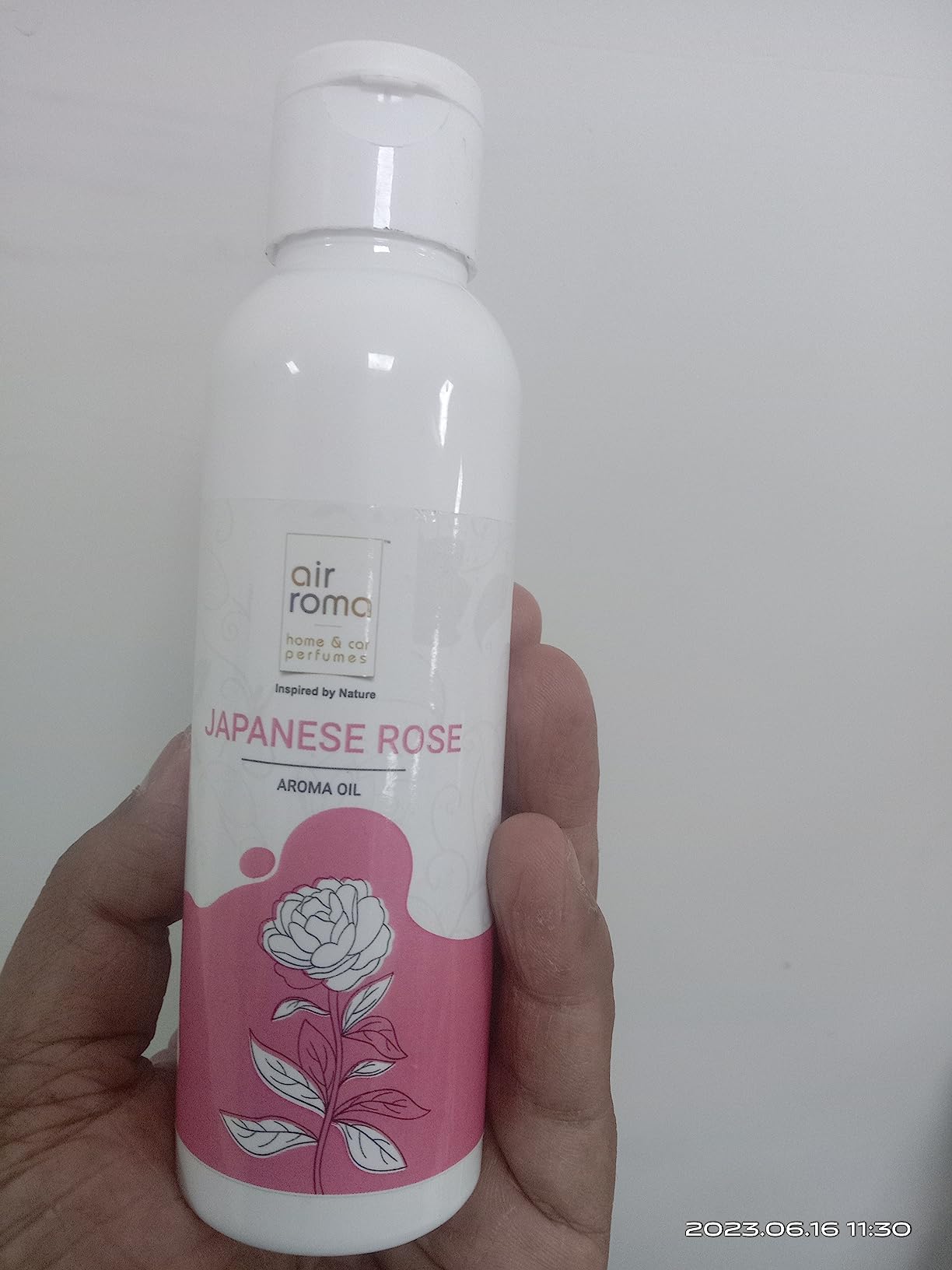 AIR-ROMA Pure, Natural and Undiluted Japanese Rose Aroma Diffuser Oil ...