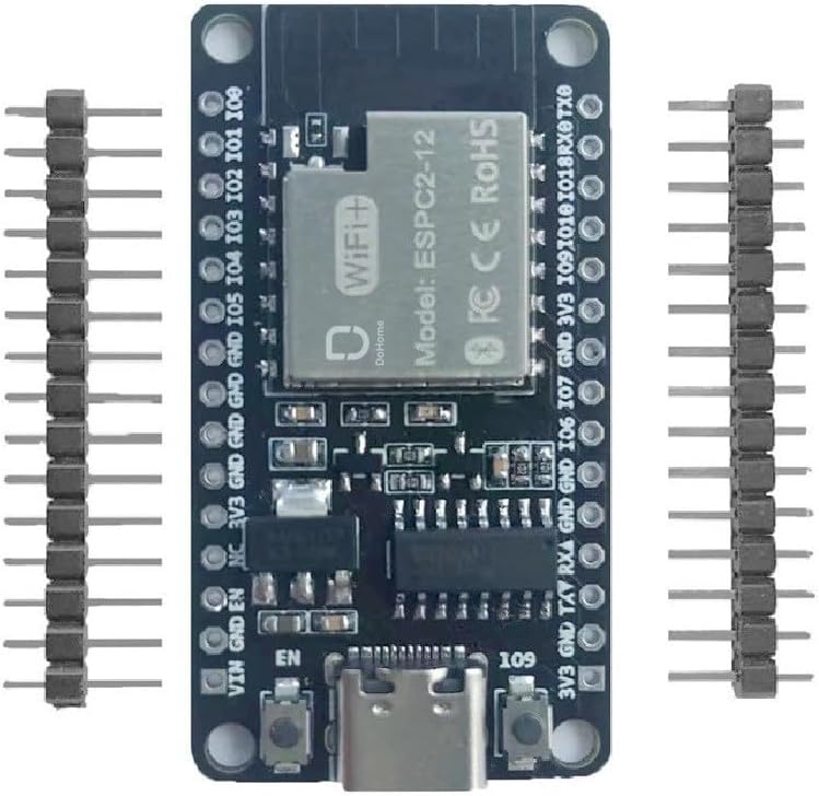 Amazon.com: DoHome 2 Pack ESPC2-12 ESP8684 ESP32-C2 DEVKIT Development ...