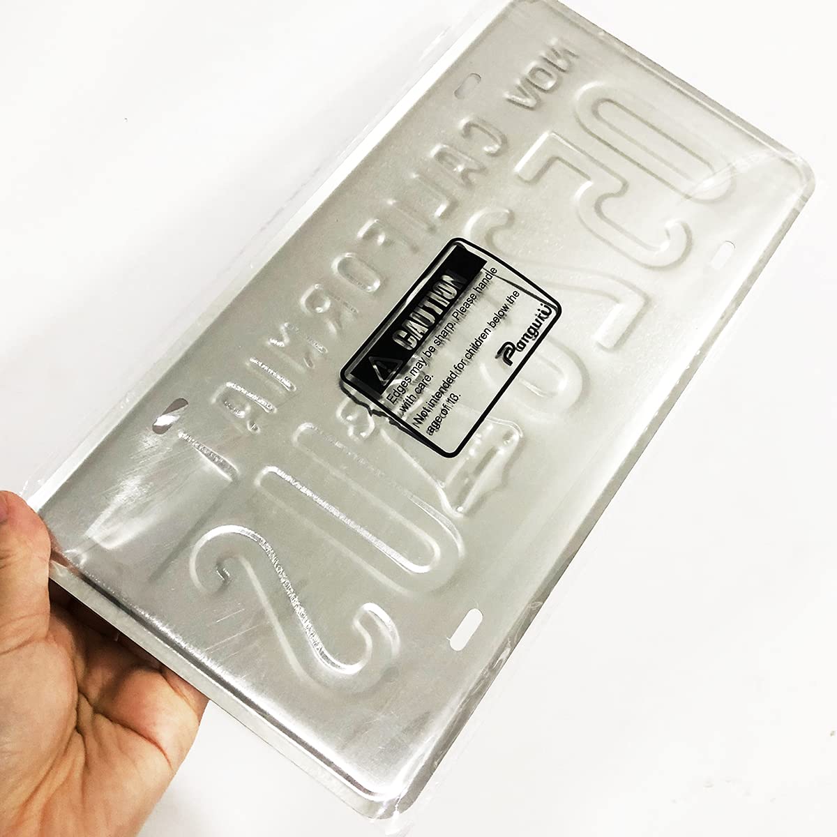 California Prop Plate Panguru Replica Vintage License Plate, Embossed ...