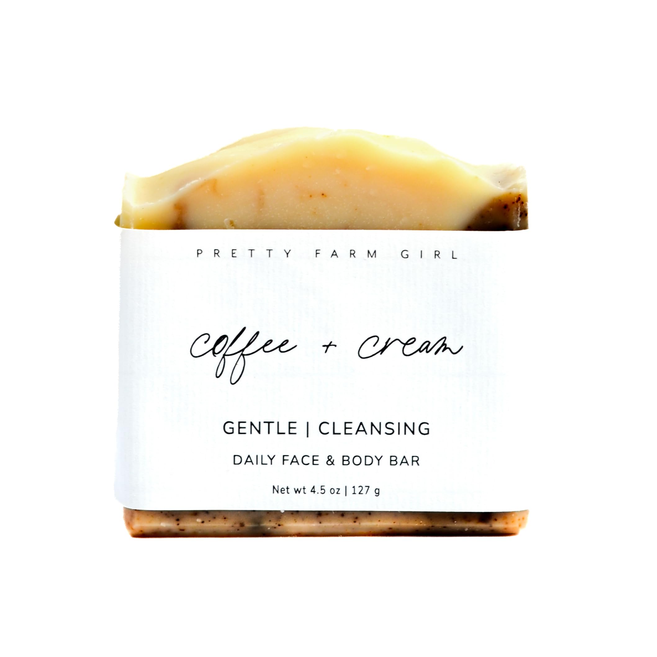 Amazon.com : Pretty farm girl Coffee + Cream Soap Bar - Soften & Smooth ...