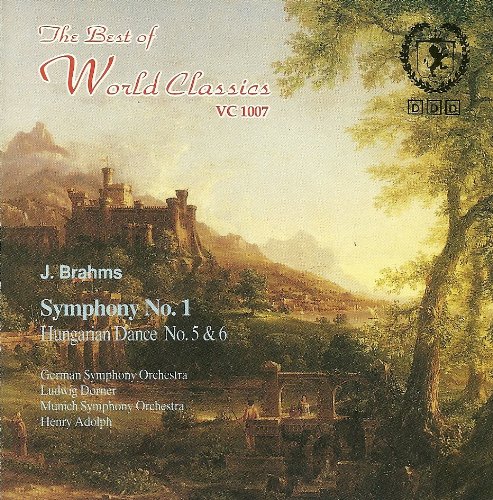 Johannes Brahms, Henry Adolph, Ludwig Dorner, German Symphony Orchestra ...