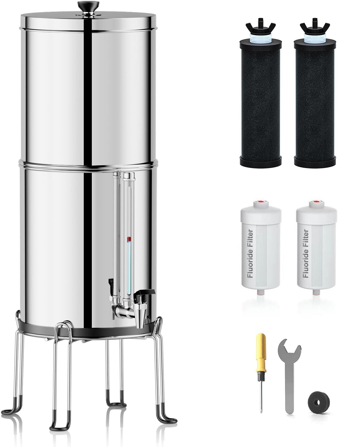 Amazon.com: British Berkefeld Doulton W9361138 Stainless Steel Gravity ...