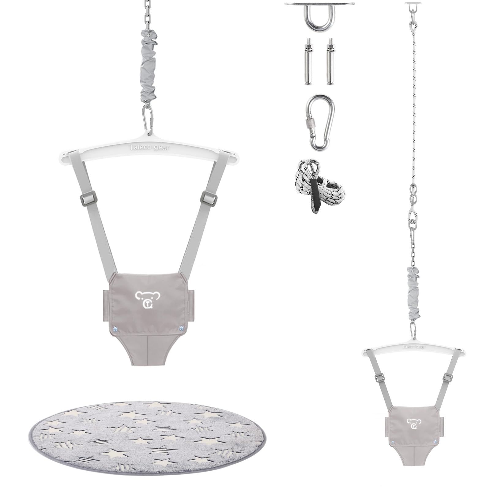 Amazon.com : Baby Jumper with a Ceiling Hook for Infant & Toddlers ...