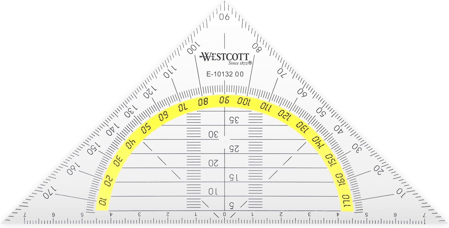 20 Stück 15cm Geodreieck: Geometrie Dreieck Geodreieck Flexibel ...
