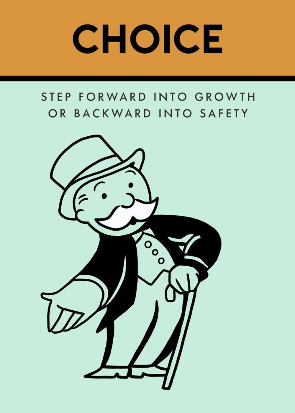 Monopoly Man Quotes MONOPOLY Motivational Quotes Print Wall Art Poster
