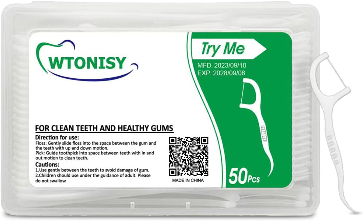 Amazon.com : Generic Advanced Fresh Clean Floss Picks, Flossers, No ...