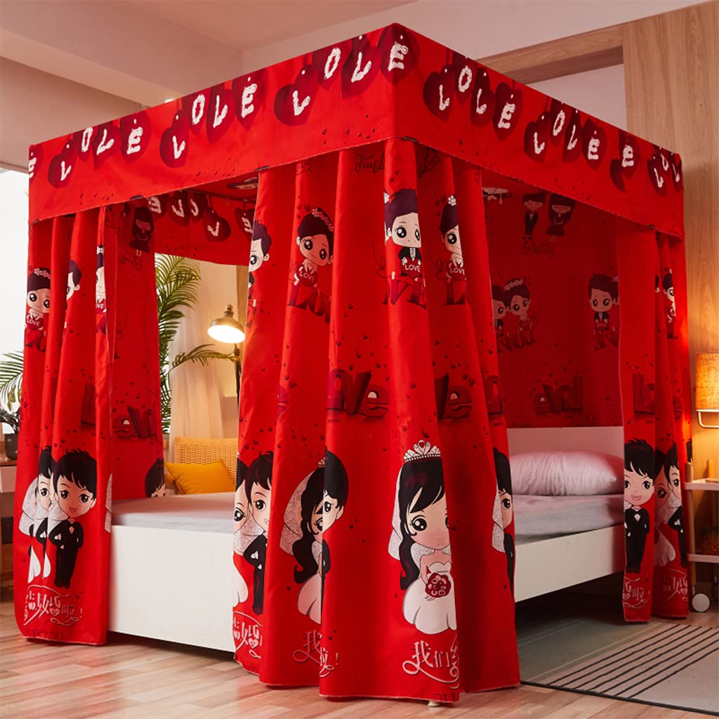 Romantic Red Bedrooms