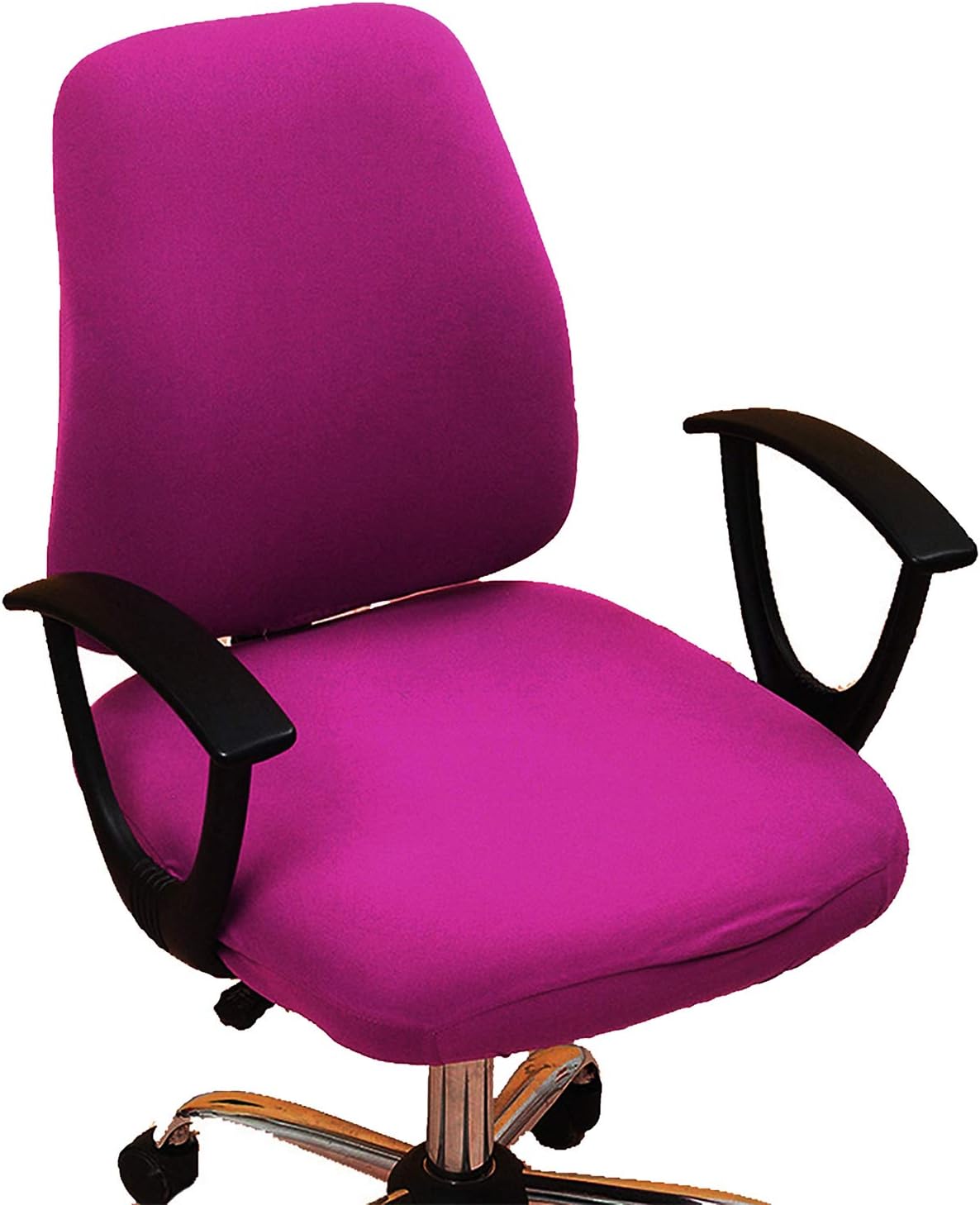 Amazon.com: Perktail One-Piece Office Chair Cover, Removable Computer ...