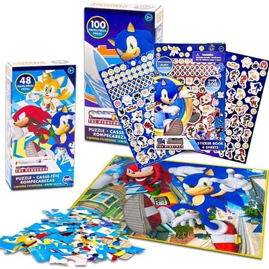 Amazon.com: Toy Deals USA, The Hedgehog Puzzle Set for Kids & Over 300 ...