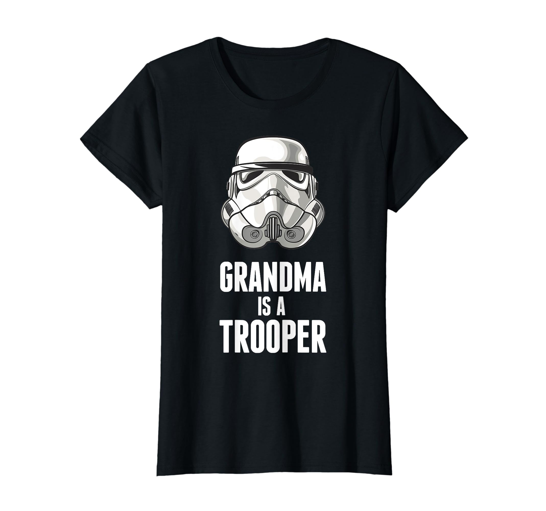 Amazon.com: Star Wars Stormtrooper Grandma Is A Trooper T-Shirt ...