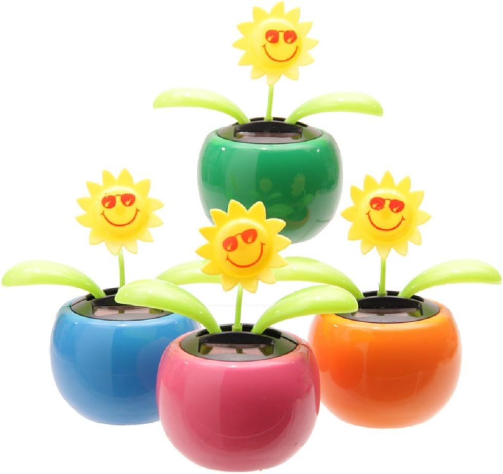 Amazon.com: Solar Powered Flip Flap - Sunflower: Home & Kitchen