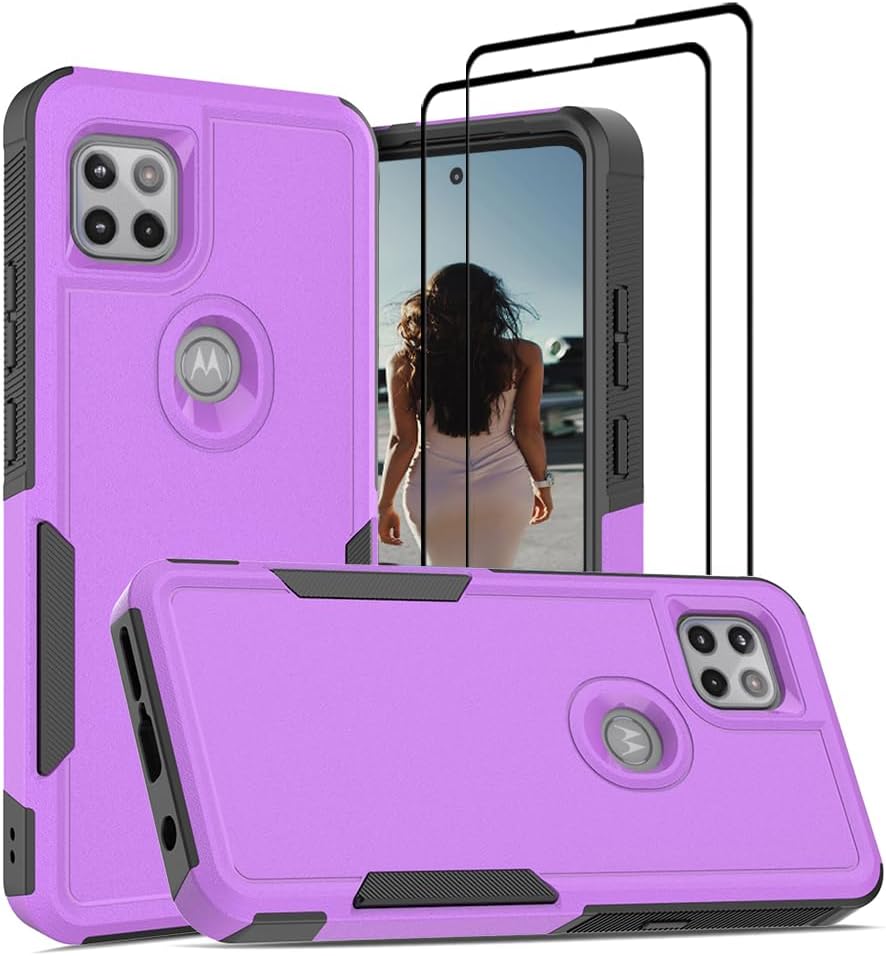 Amazon.com: Military Grade Drop Impact for Moto One 5G Ace Case ...