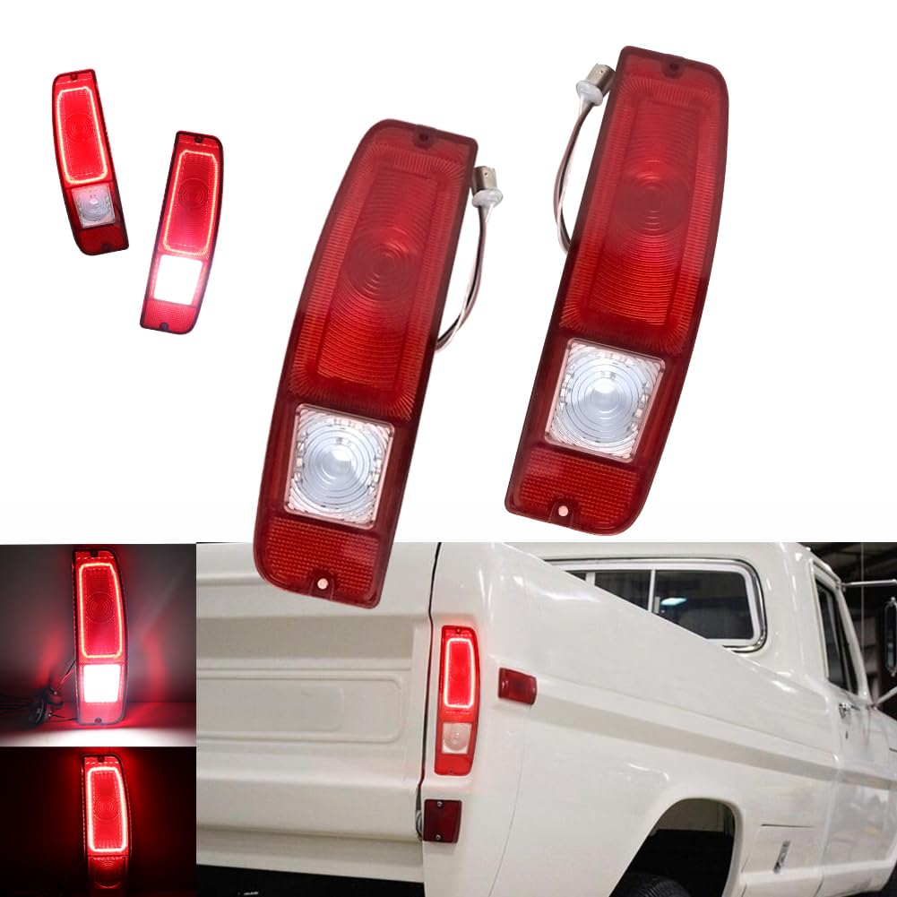 1975 Ford F100 Stepside Tail Lights A Team Performance Tail Light Lens