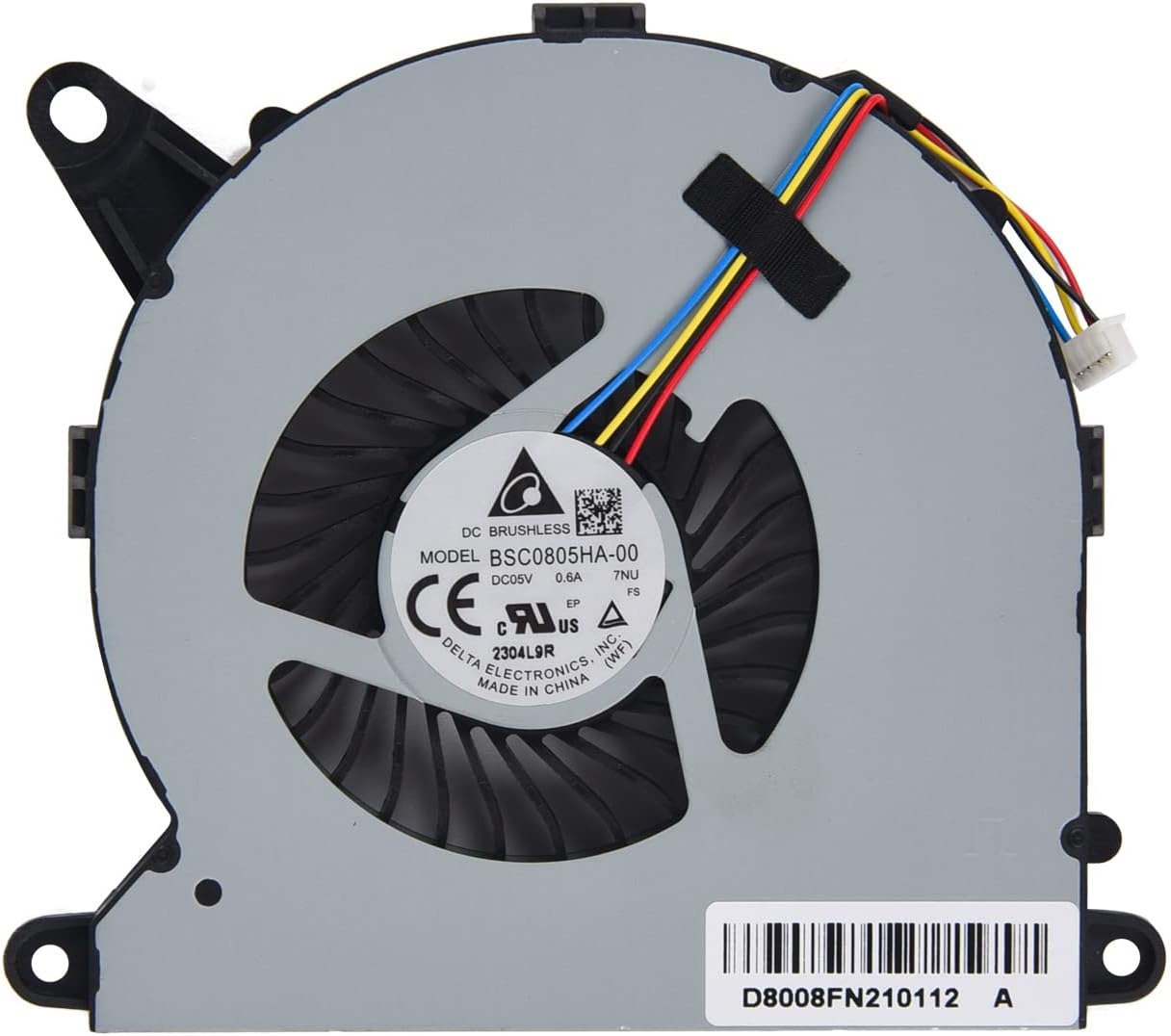 Amazon.com: CPU Cooling Fan for Intel NUC8i7BEH M.2+SATA3 Dual Hard ...