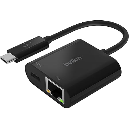Amazon.com: Belkin Ethernet & Power Adapter W/ Lightning Connector ...