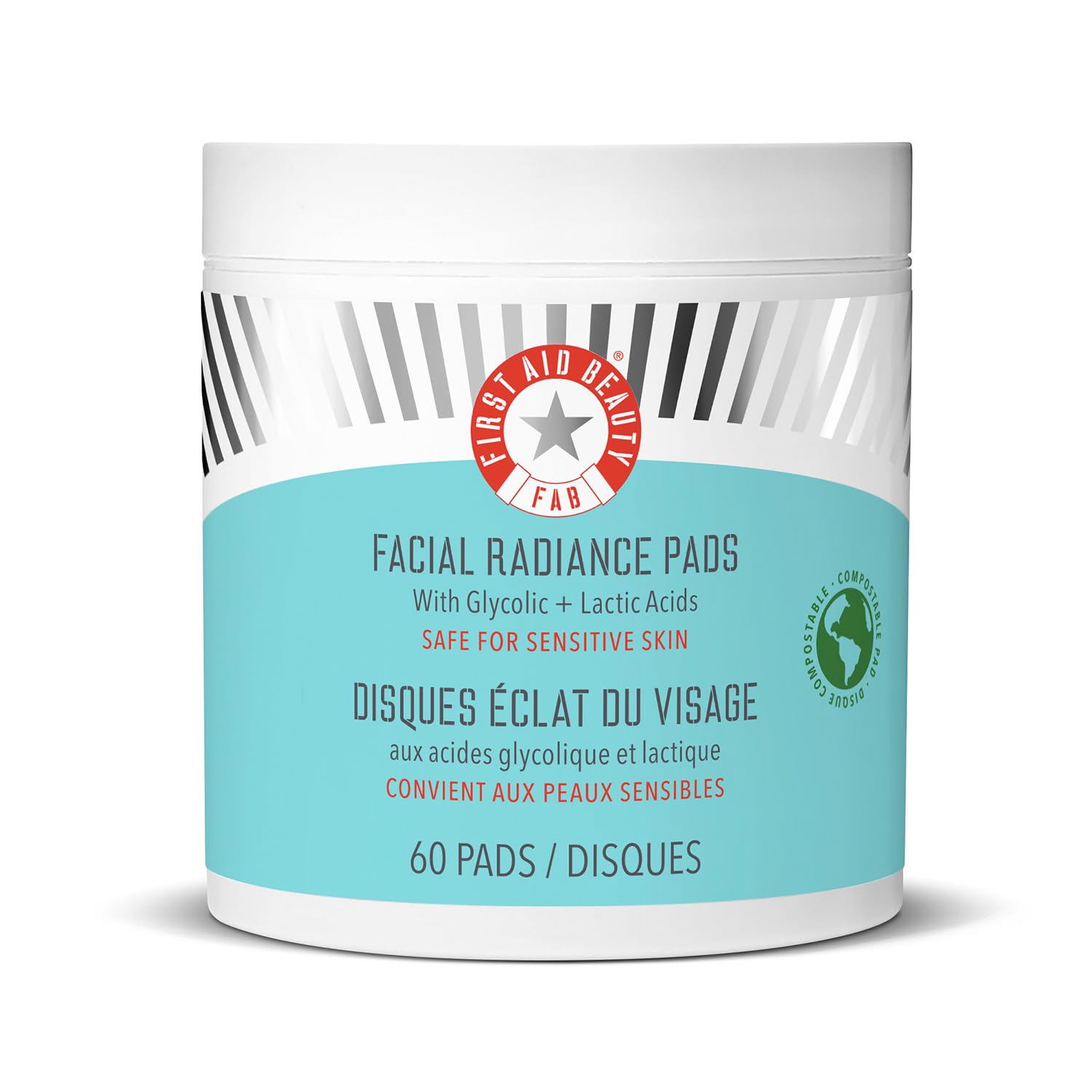 First Aid Beauty Facial Radiance Pads – Daily Exfoliating Pads with AHA ...