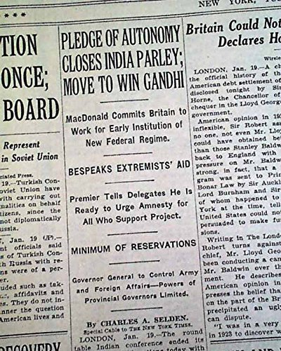 Round Table Conference Gandhi