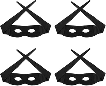 Amazon.com: Bandit Mask Costume Accessory, Eye Mask Highwayman Robber ...