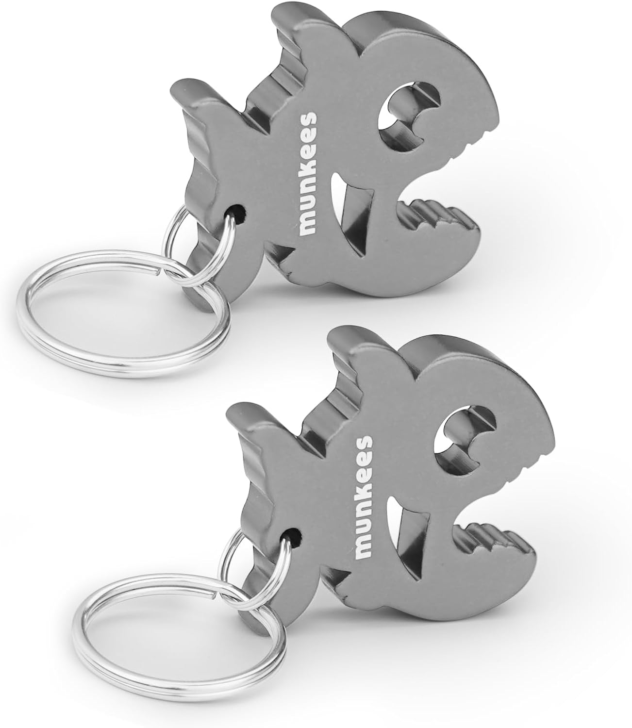 Amazon.com: munkees Piranha Bottle Opener Keychain 2 Pack Aluminium Key Beer Opener, Outdoor ...