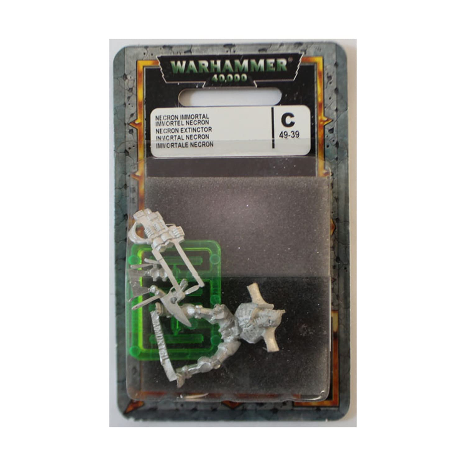 Buy Necron Immortal Blister Pack Warhammer 40K by Games Workshop Online ...