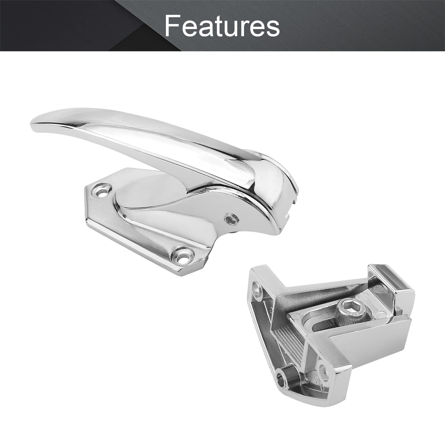 Snapklik.com : Adjustable Latch Spring Loaded Walk In Freezer Cooler ...