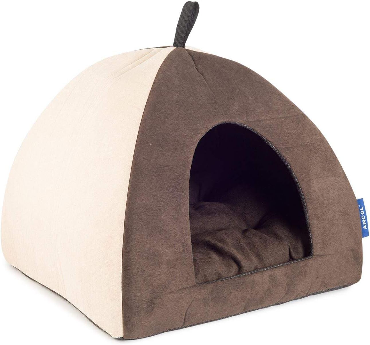 Cat Bed Ancol Sleepy Paws Pyramid - Faux Suede : Amazon.co.uk: Pet Supplies