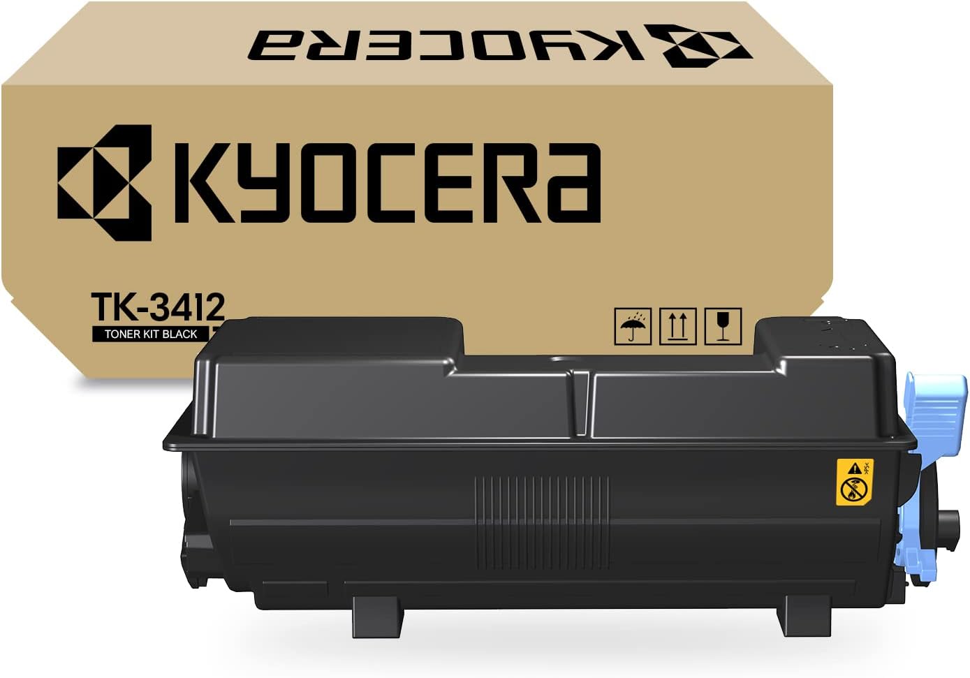 Amazon.com: KYOCERA TK-3412 Black Toner Cartridge for PA5000x Model ...