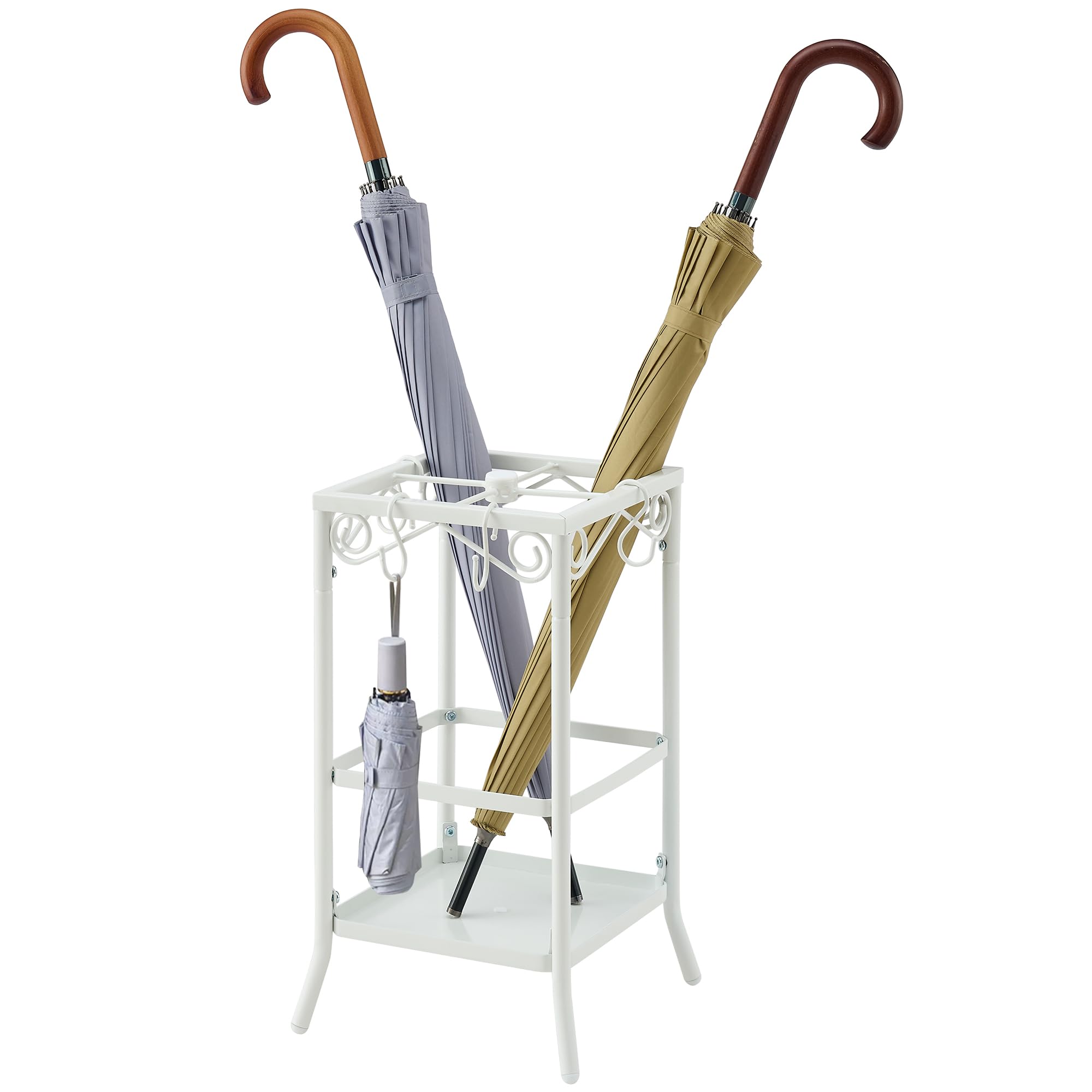 Snapklik.com : Square Umbrella Stand, Metal Umbrella Holder, Indoor ...
