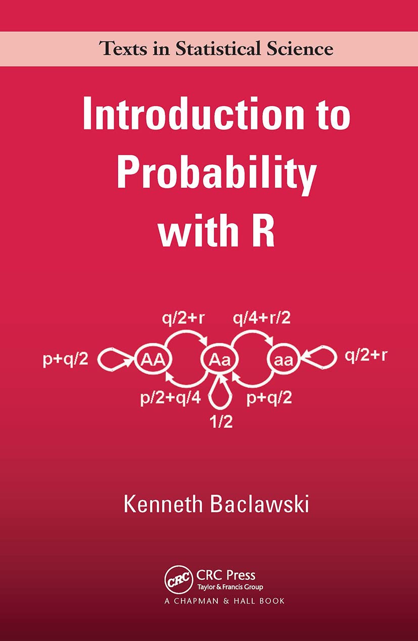 Amazon.com: Introduction to Probability with R (Chapman & Hall/CRC Texts in Statistical Science ...